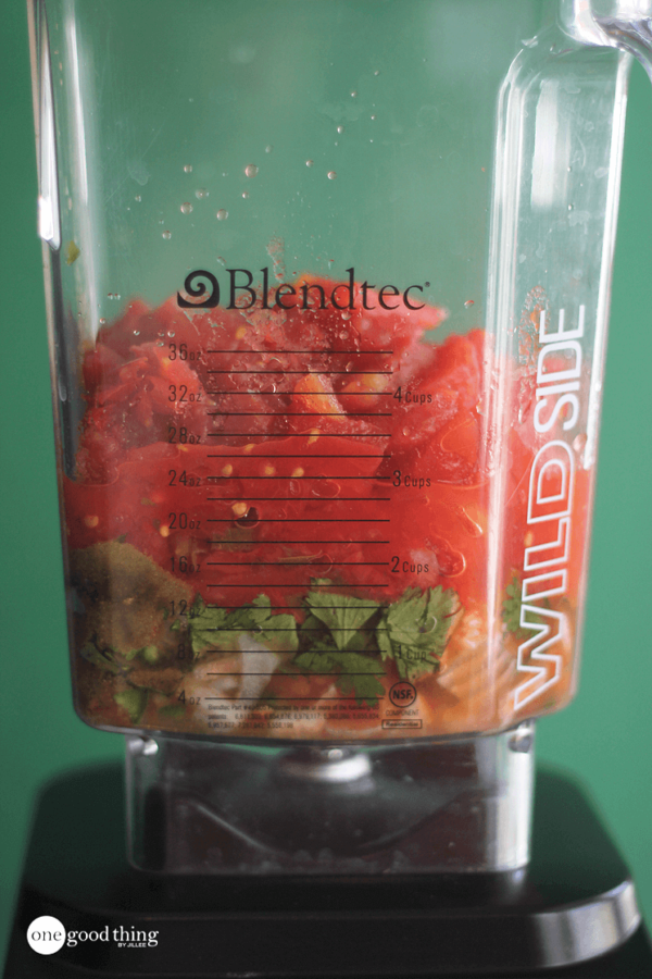 Restaurant-Style Blender Salsa