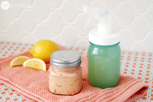 Homemade Citrus Enzyme Cleaner and Scrub