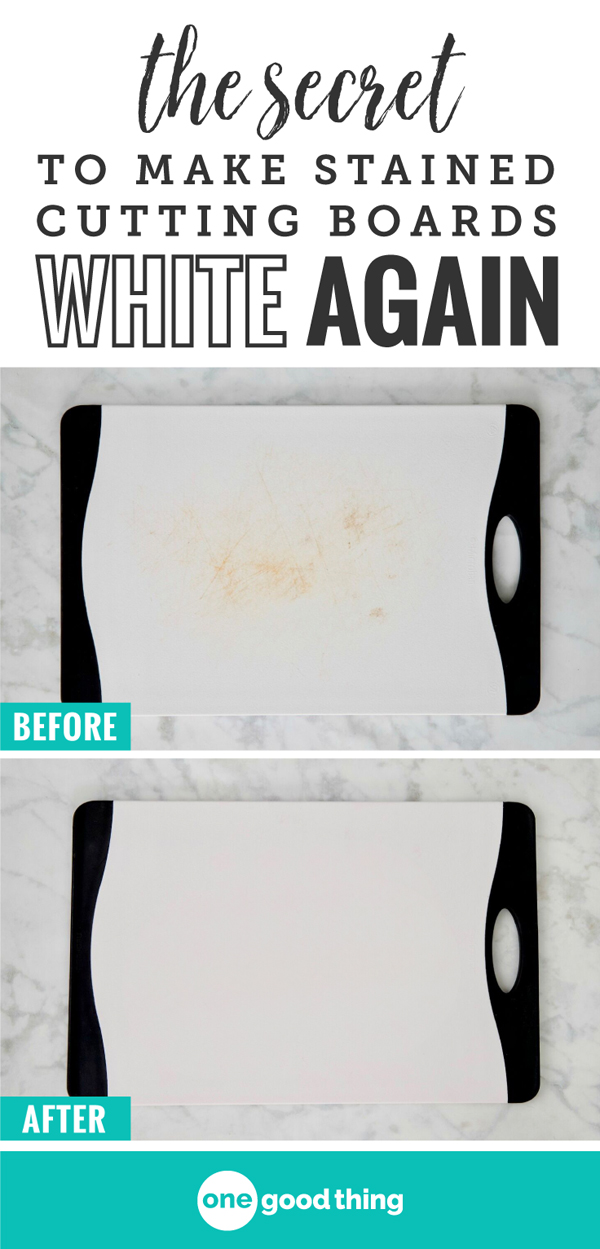 This Is The Secret To Erasing Stains From Your Cutting Boards