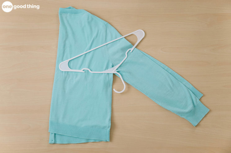 How To Hang-Fold Sweaters To Prevent Bumps