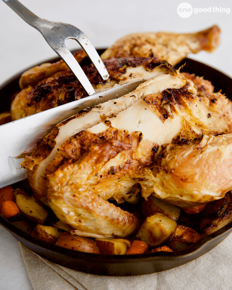 This Weird Trick Makes The Best Roasted Chicken Ever