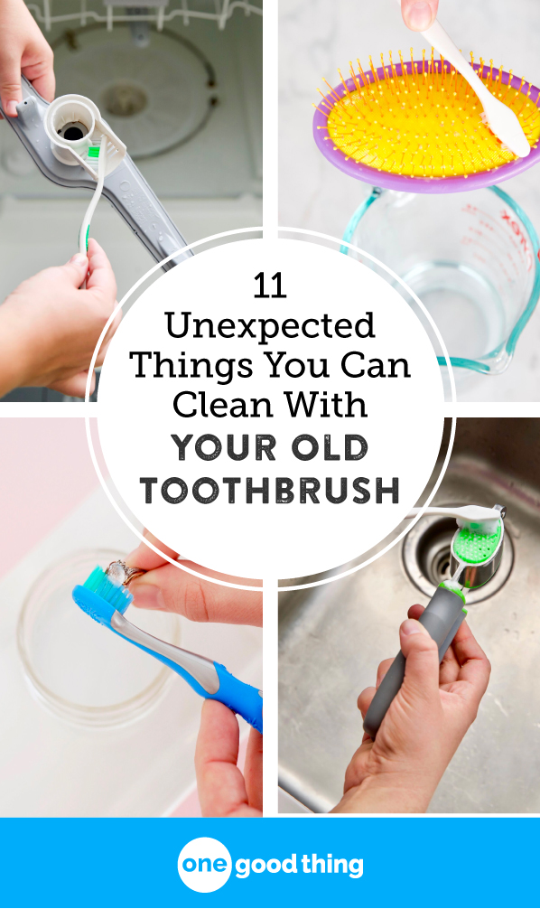 11 Unexpected Things You Can Clean With Your Old Toothbrush