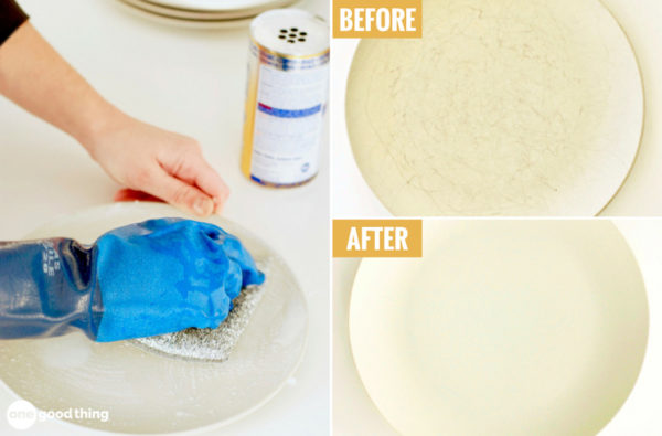 How To Remove Scratches From Plates & Other Dishes