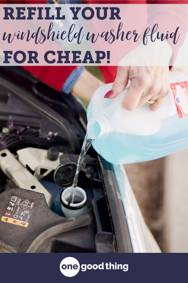 DIY Windshield Washer Fluid for Pennies