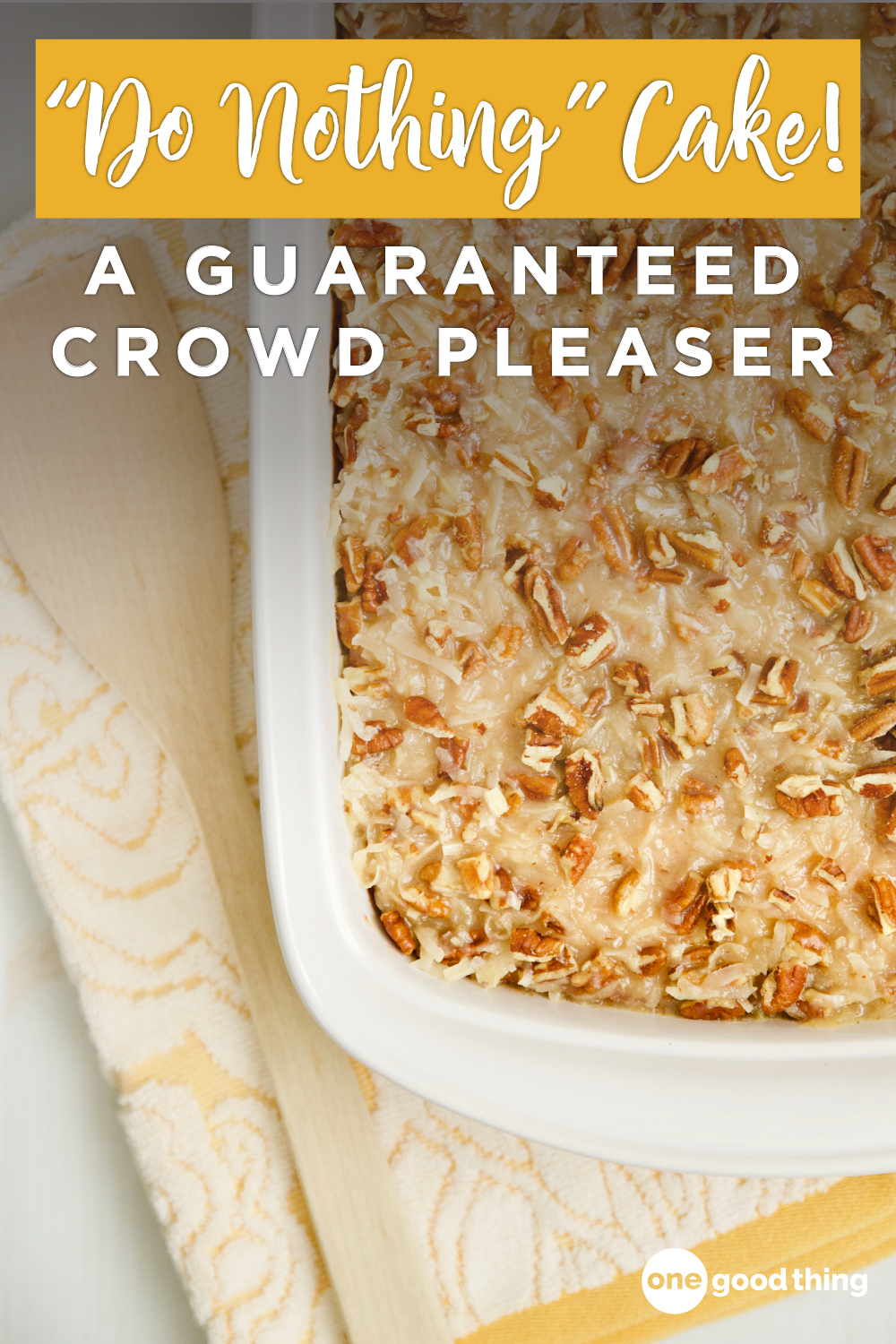 Do Nothing Cake Recipe: Easy Pineapple & Coconut Cake