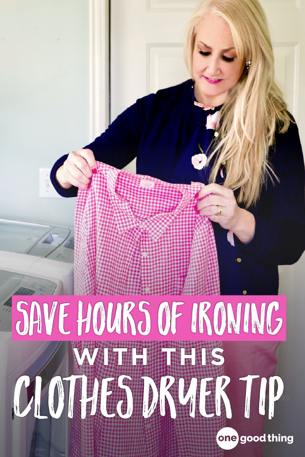 How To Use Your Dryer's Damp Dry Setting To Make Ironing Easier