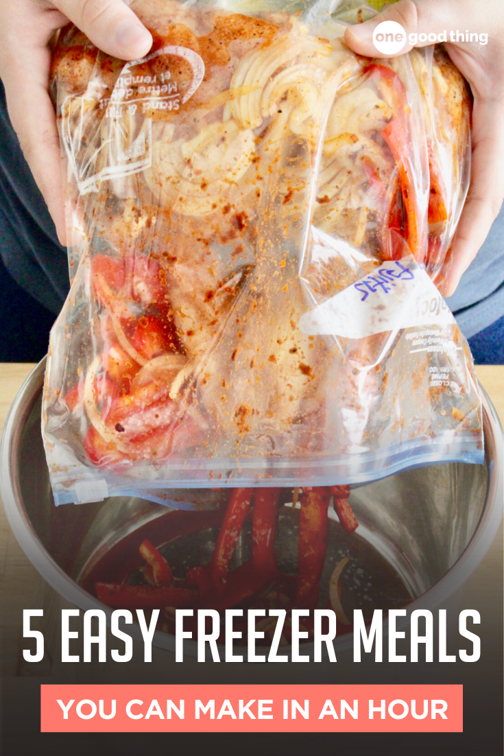 5 Easy Freezer Meals [Printable Recipes & Grocery List]