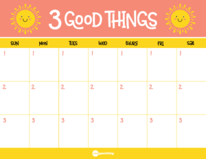 How The "Three Good Things" Exercise Can Make You Happier