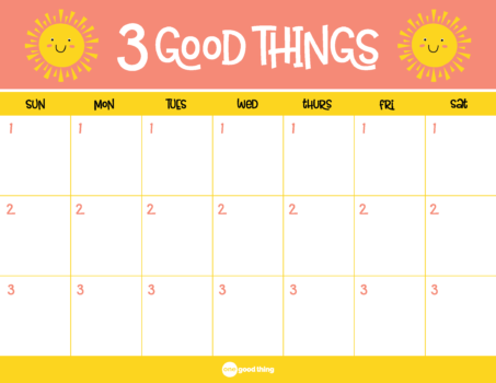 How The "Three Good Things" Exercise Can Make You Happier