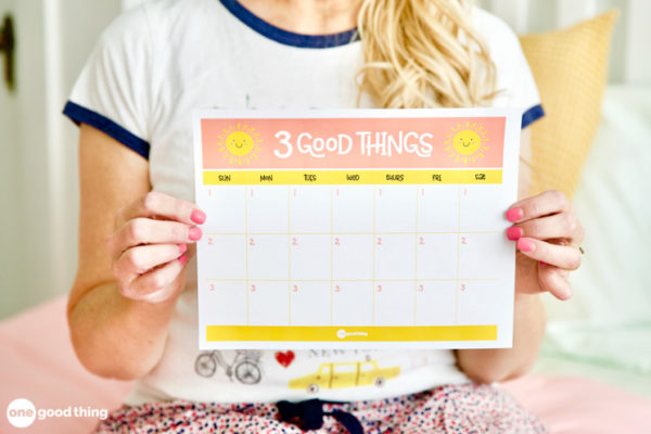 How The "Three Good Things" Exercise Can Make You Happier