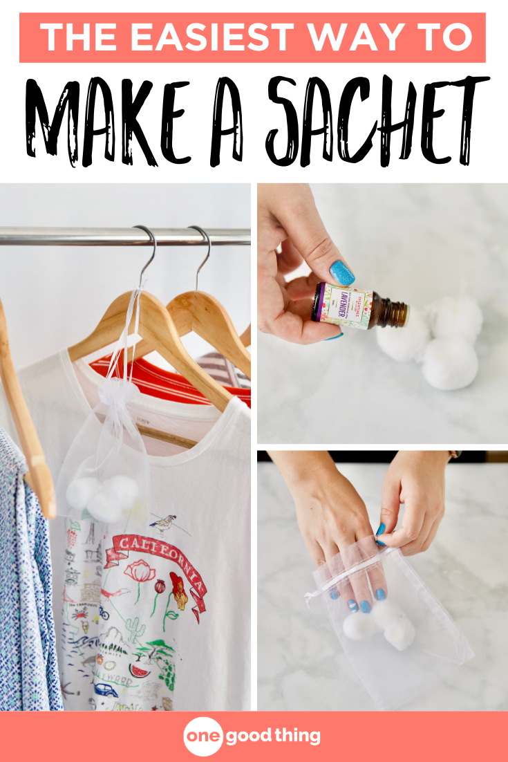 How To Make Essential Oil Sachets To Keep Clothes Fresh