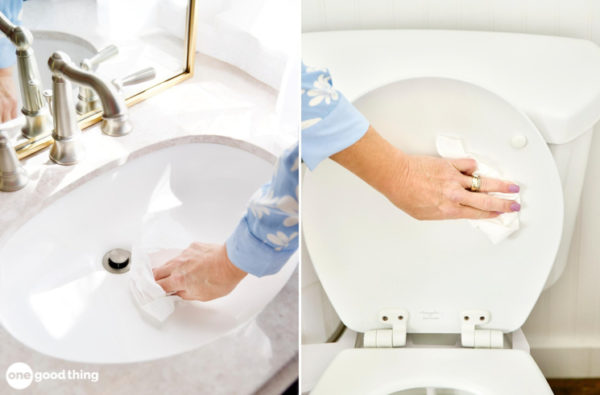 How To Clean A Bathroom Fast
