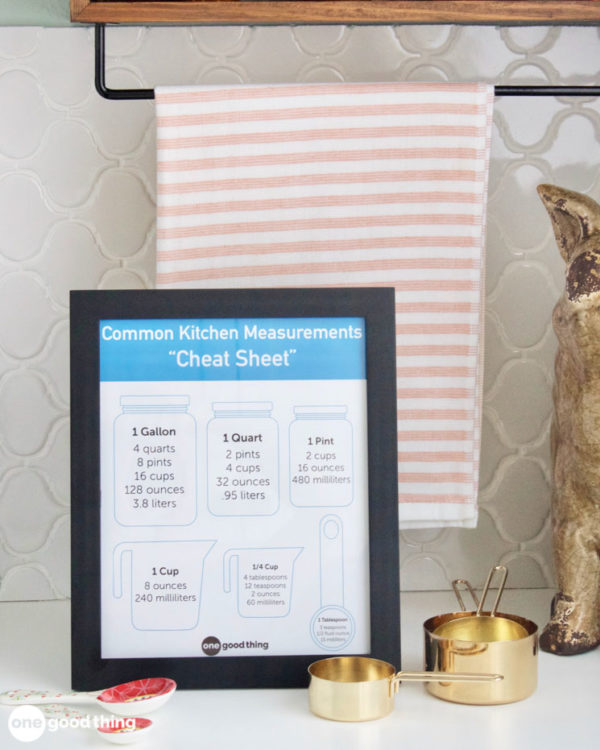 2 Free Kitchen Measurements And Conversions Printables