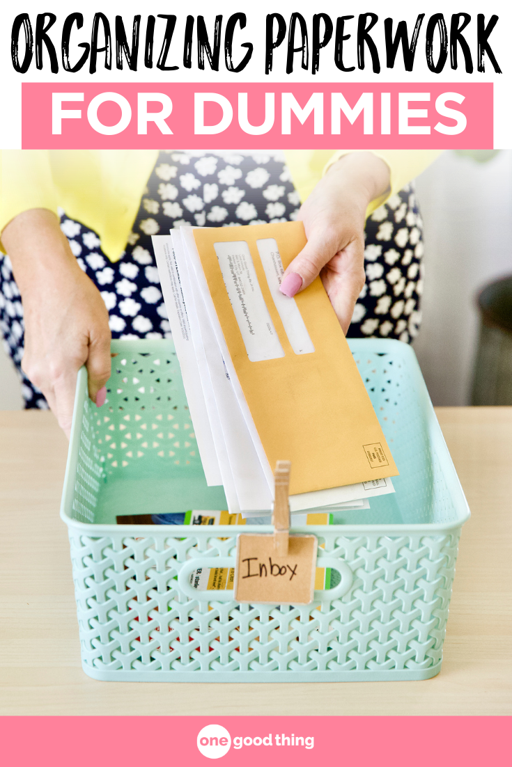 How To Organize Your Paperwork & Eliminate Paper Clutter
