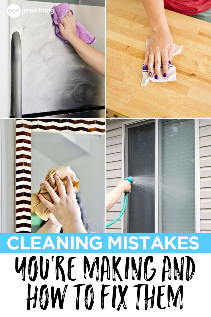 9 Cleaning Mistakes That Undermine Your Hard Work