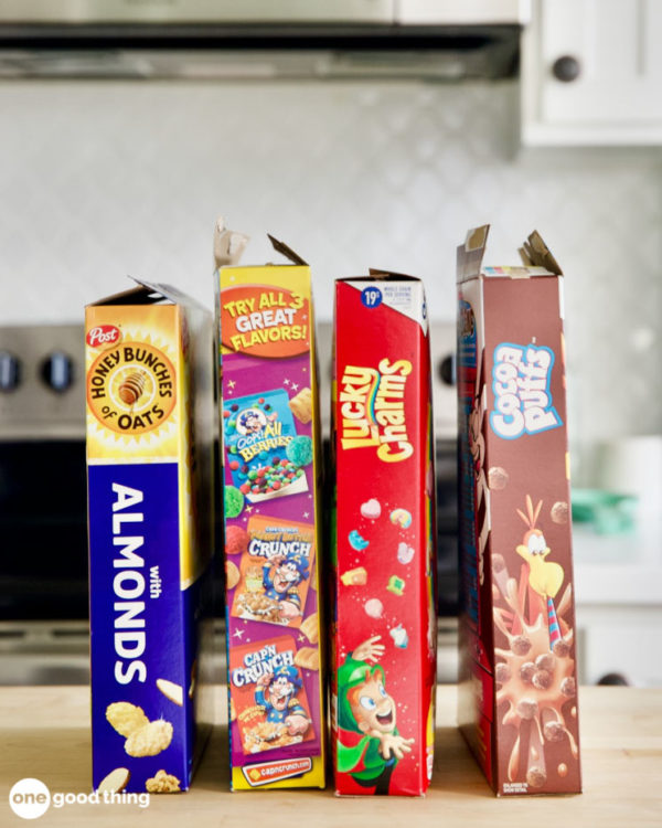 Cereal Box Hack: How To Fold A Cereal Box To Keep It Closed
