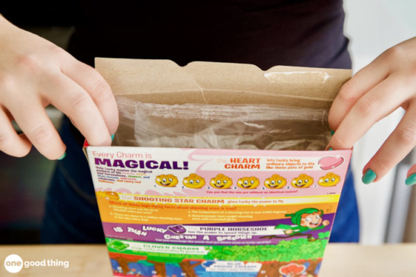 Cereal Box Hack: How To Fold A Cereal Box To Keep It Closed