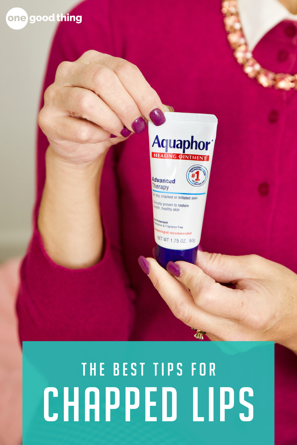 Why Aquaphor Is The Best Thing For Chapped Lips