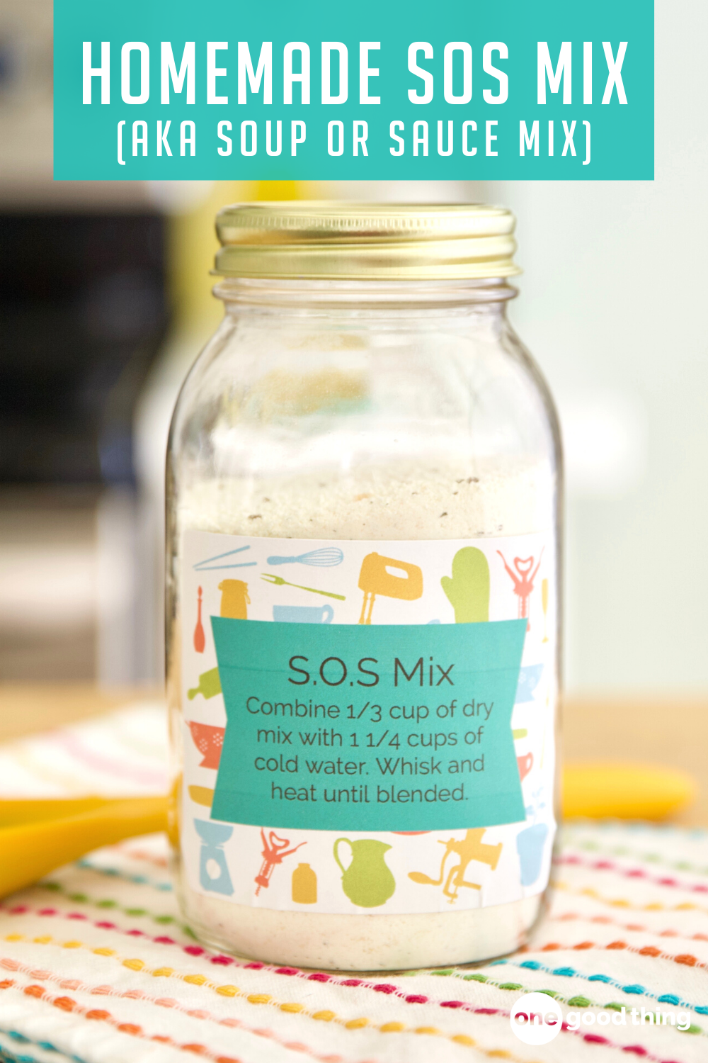 How To Make SOS Mix (AKA Cream Soup Substitute)