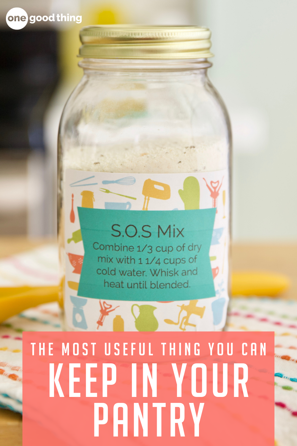 How To Make SOS Mix (AKA Cream Soup Substitute)