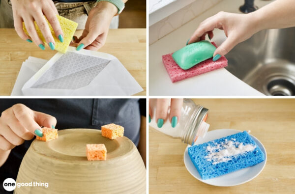 15 Clever Uses For Ordinary Kitchen Sponges