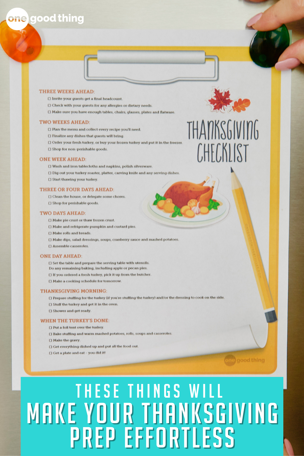 Thanksgiving Day Checklists: Thanksgiving Planning Made Easy