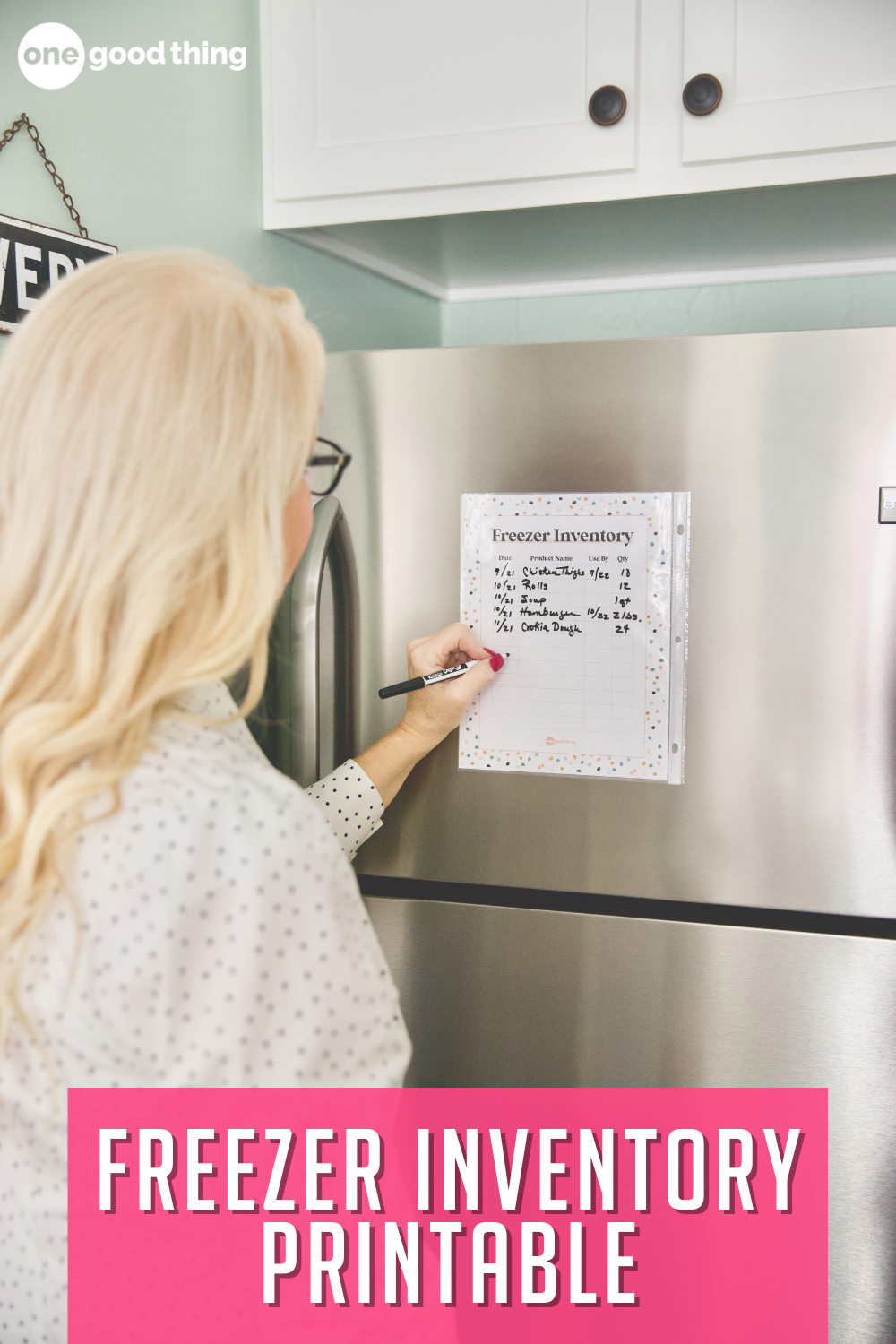 Free-To-Download Freezer Inventory (And How To Use It)