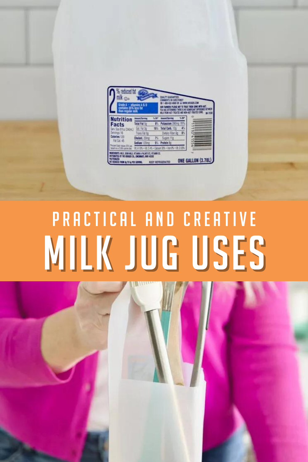 11 Practical And Creative Ways To Use Milk Jugs