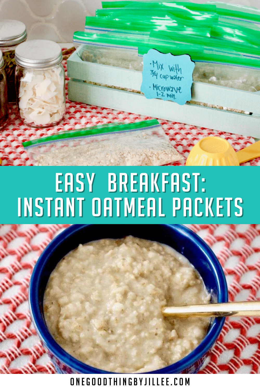 Need Breakfast In A Hurry? Make These Easy Instant Oatmeal Packets