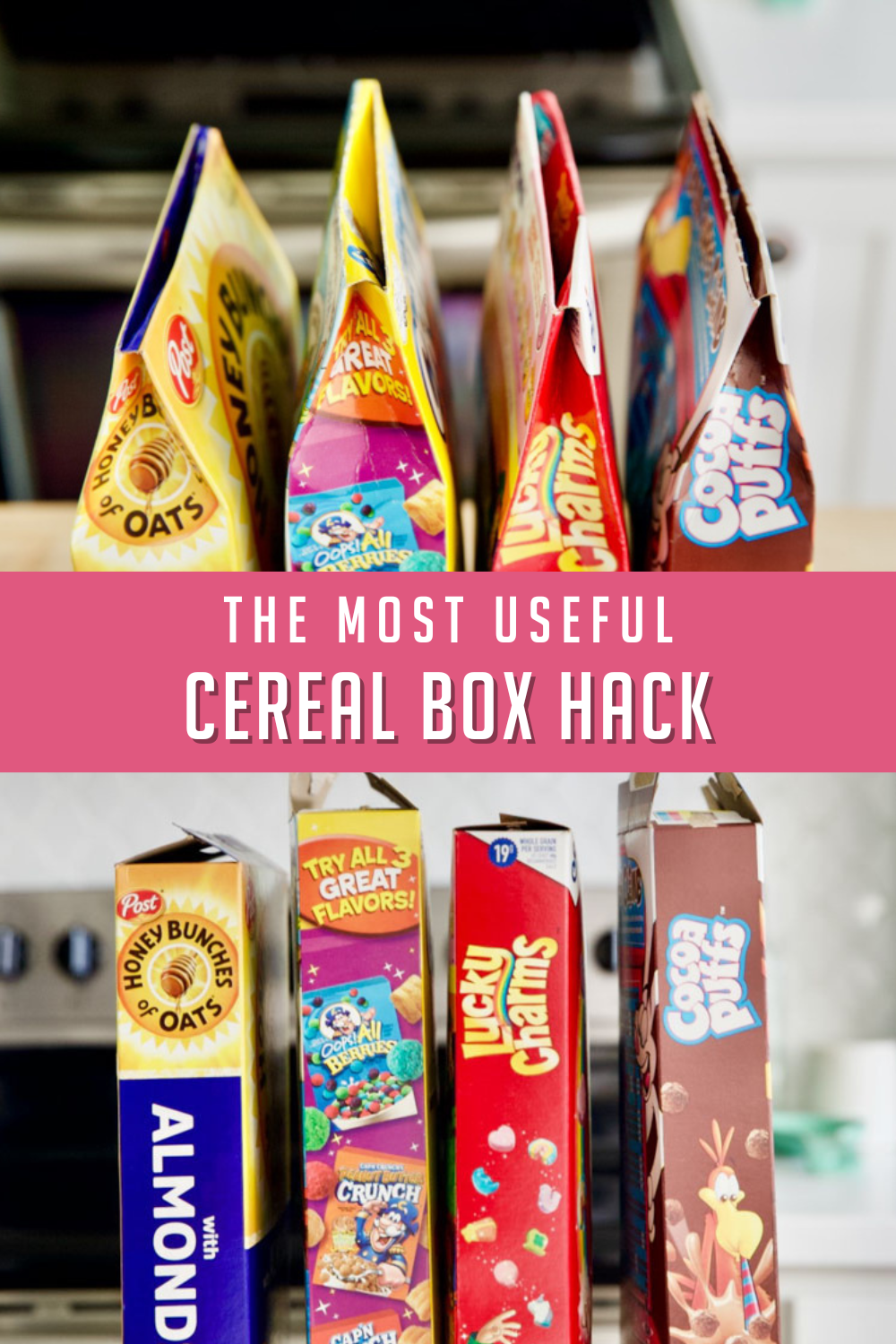 Cereal Box Hack: How To Fold A Cereal Box To Keep It Closed