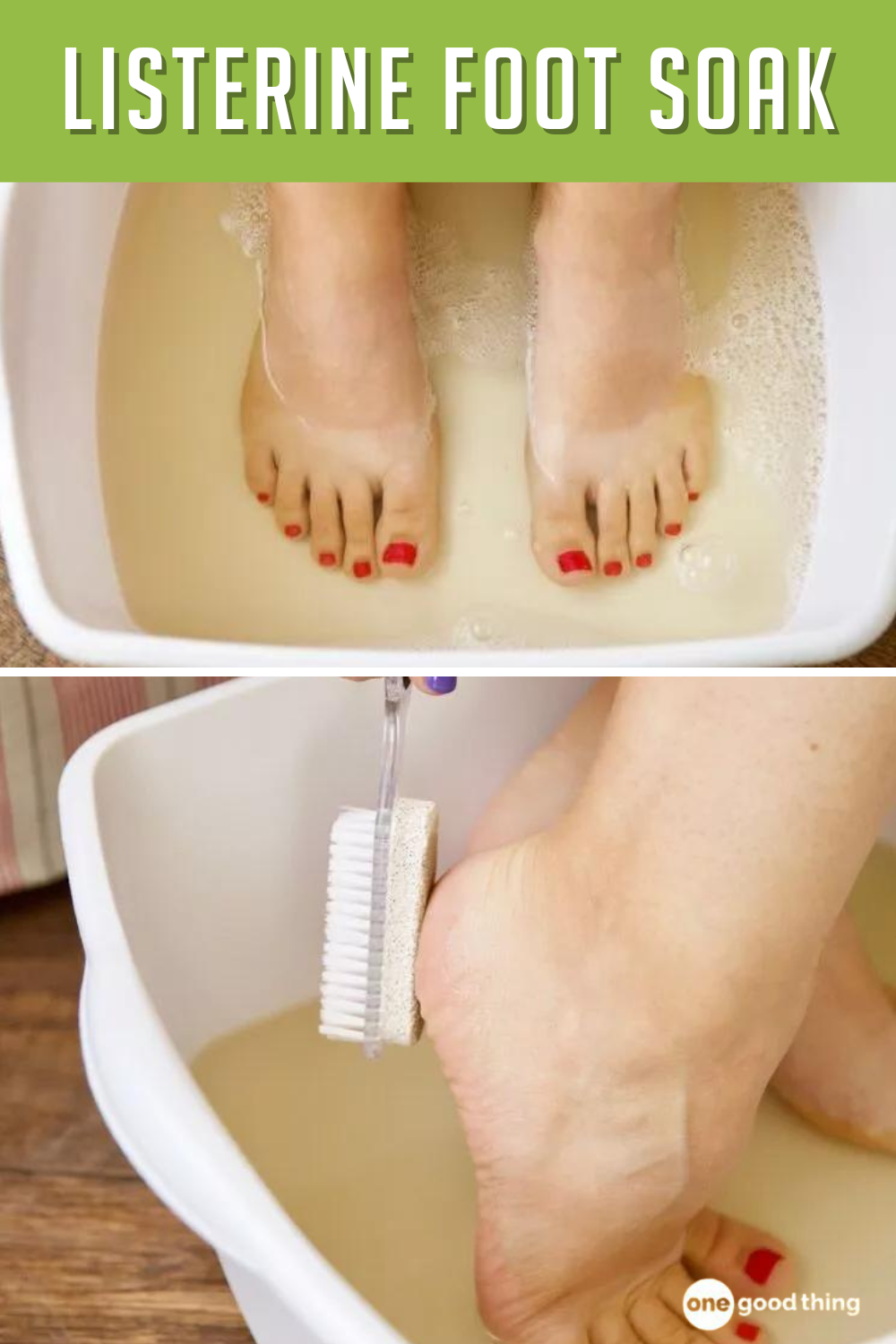 Listerine Foot Soak: Why It Works & How To Do It