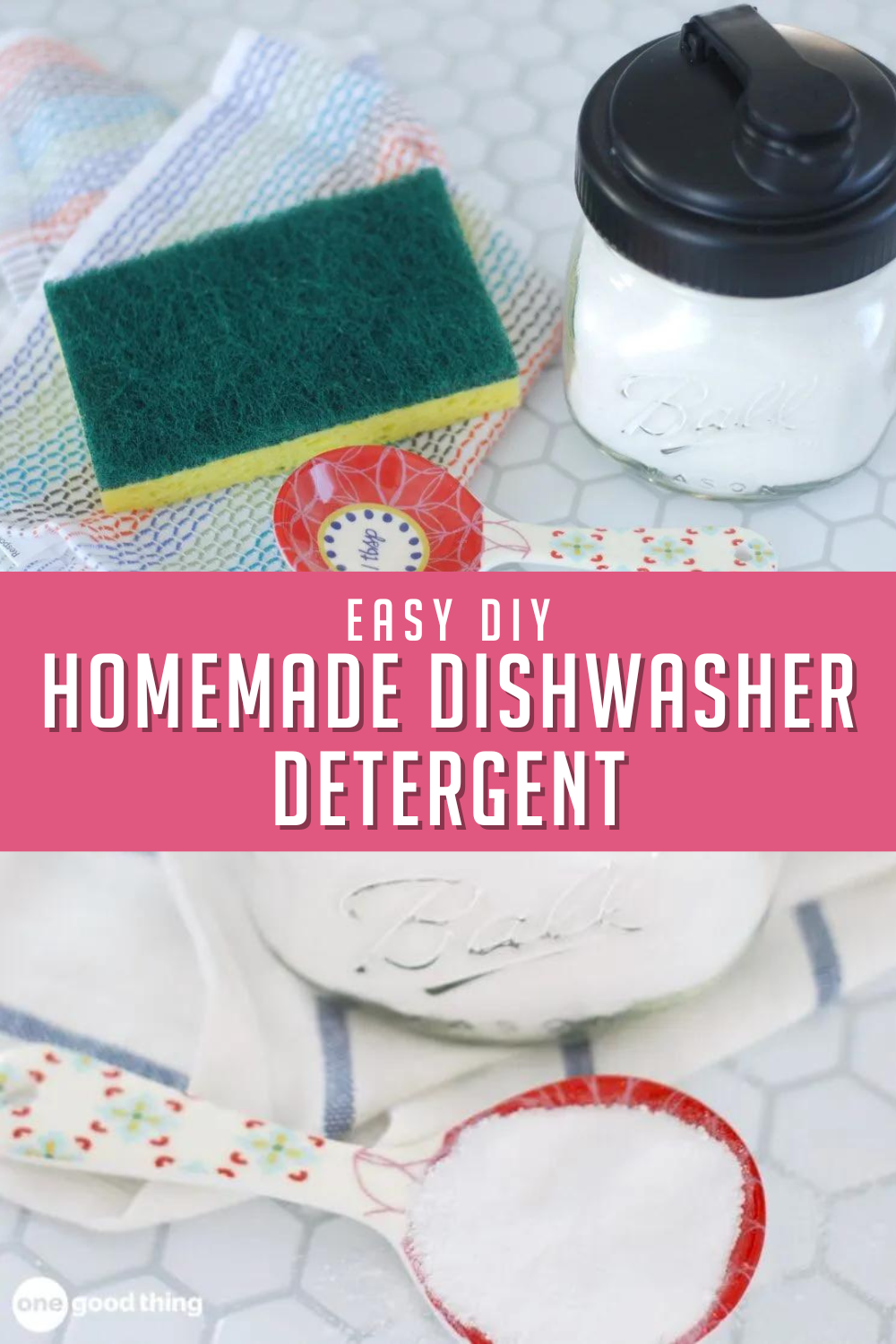 DIY Dishwasher Detergent: An Easy Homemade Dish Detergent