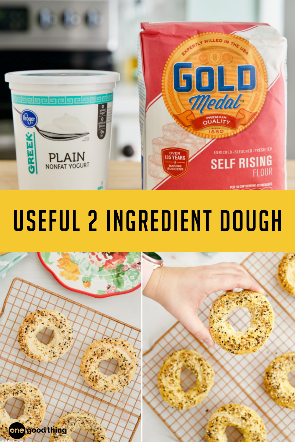 How To Make Two-Ingredient Dough (And 6 Ways To Use It)