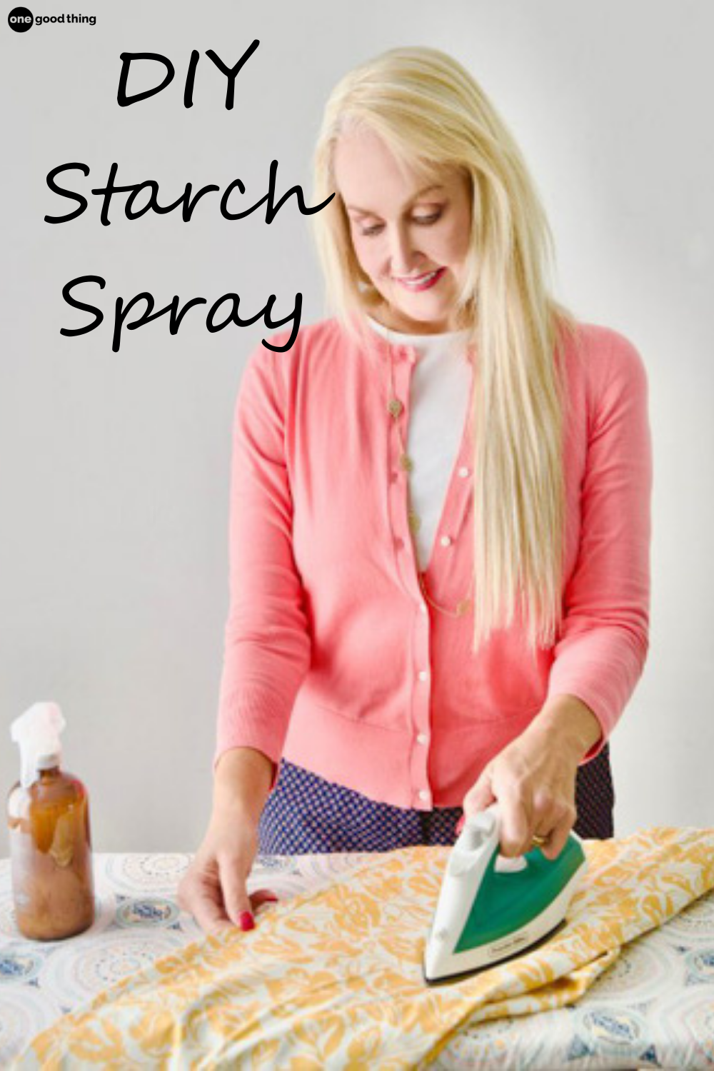 This DIY Spray Starch Costs Pennies And Works Great