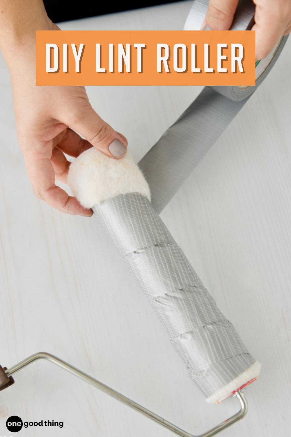 DIY Lint Roller: How To Make A Duct Tape Lint Roller