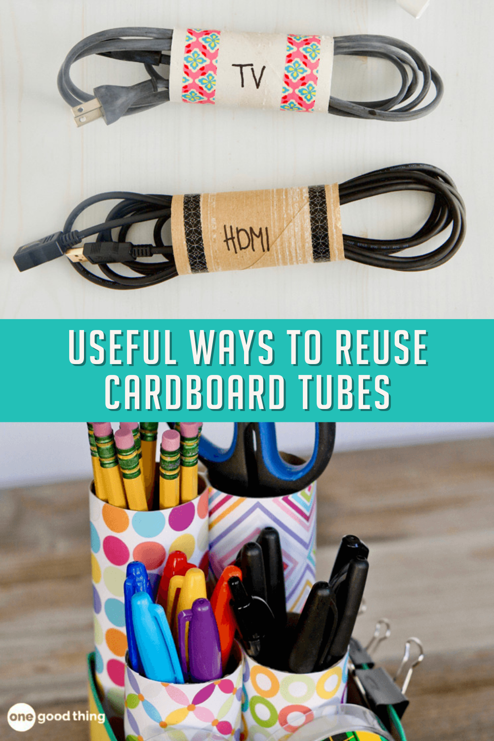 12 Practical Ways To Reuse Cardboard Tubes Around The House