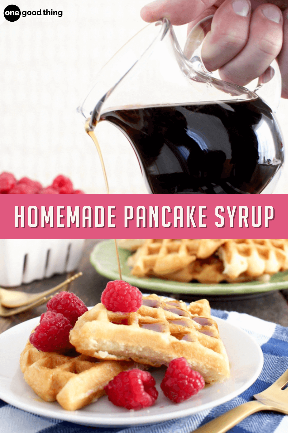 How To Make Homemade Pancake Syrup For Pennies