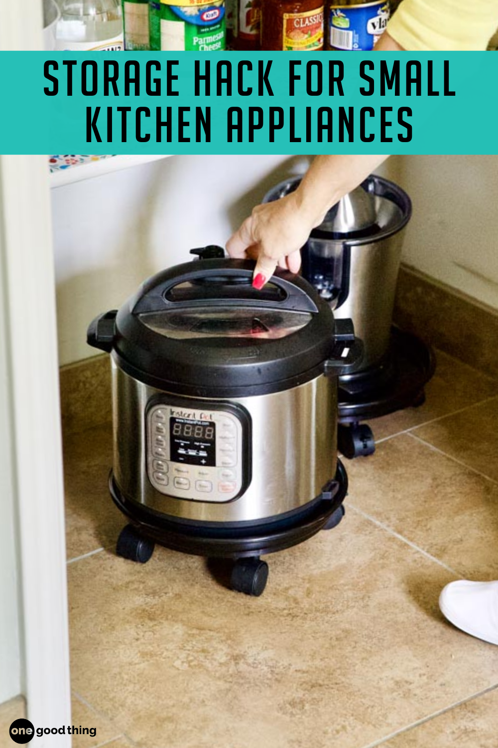 This Is The Best Way To Store All Your Small Appliances