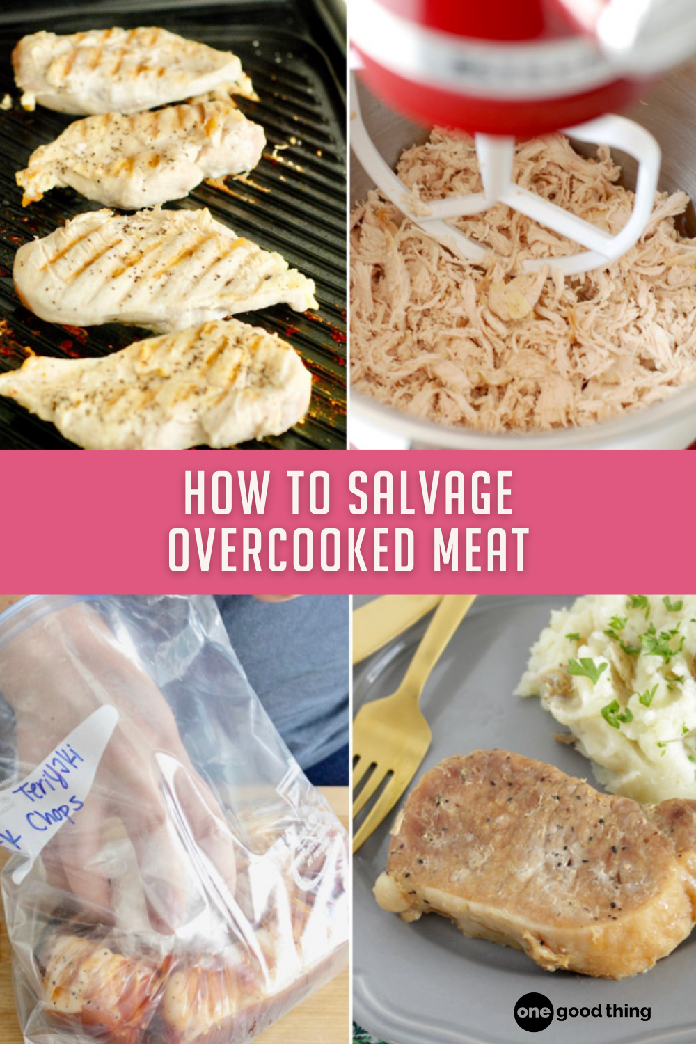 How To Salvage Overcooked Meat & Save Your Dinner