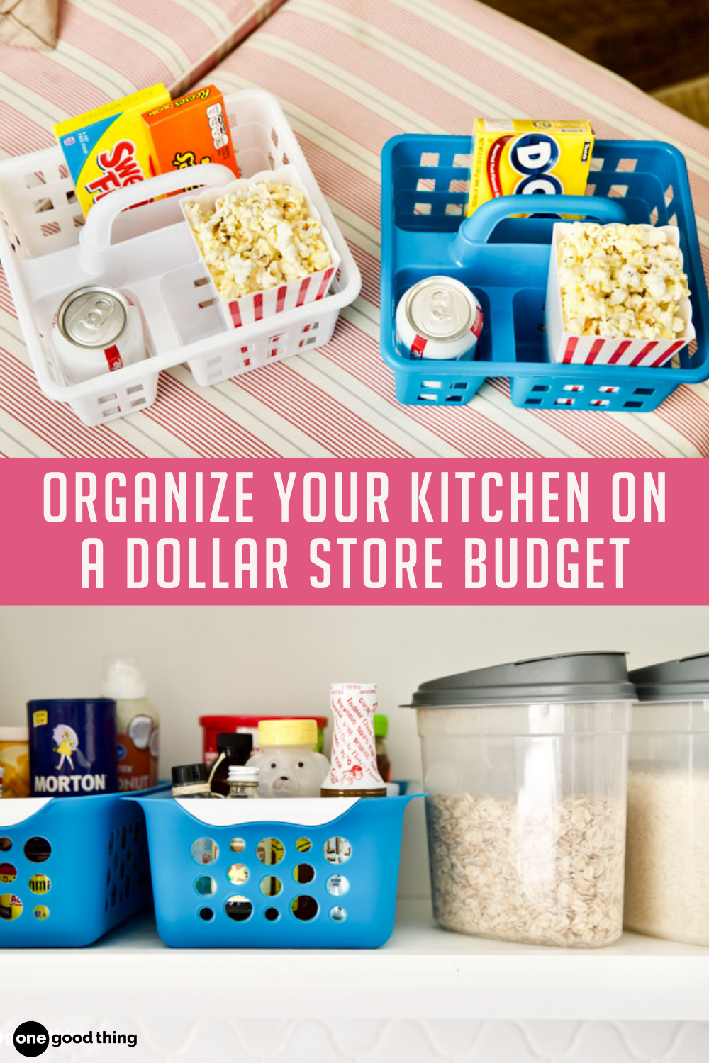 7 Brilliant Dollar Store Organizing Hacks For Your Kitchen