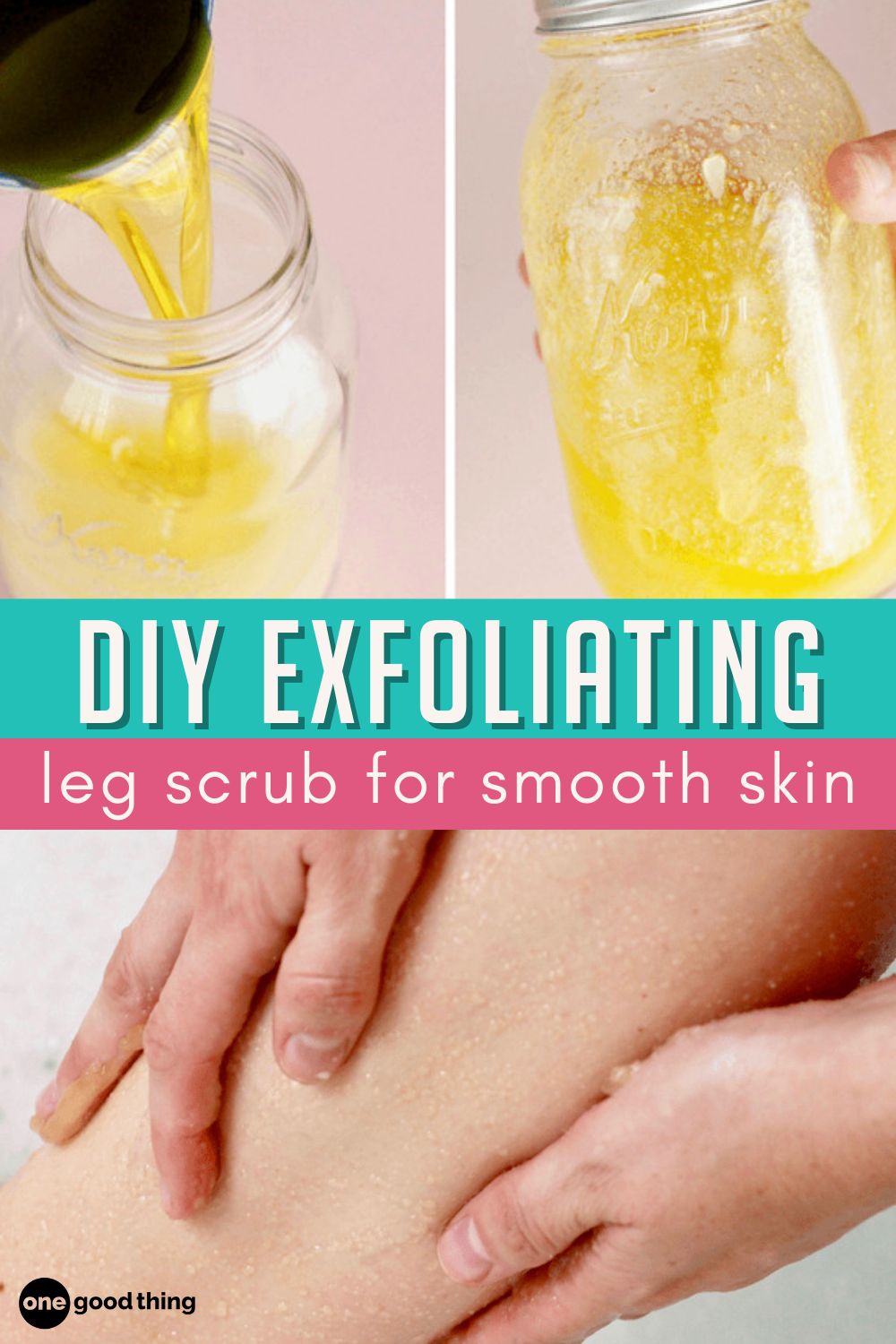 The Best Homemade Exfoliating Scrub For Legs