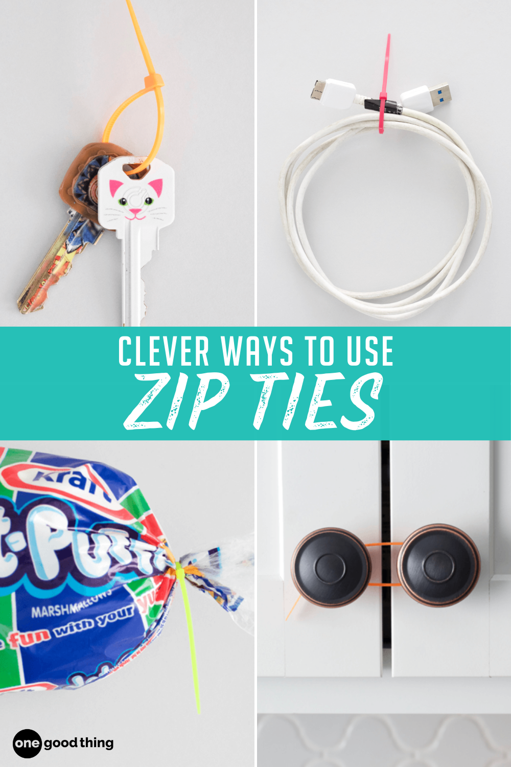14 Remarkably Clever Ways To Use Zip Ties