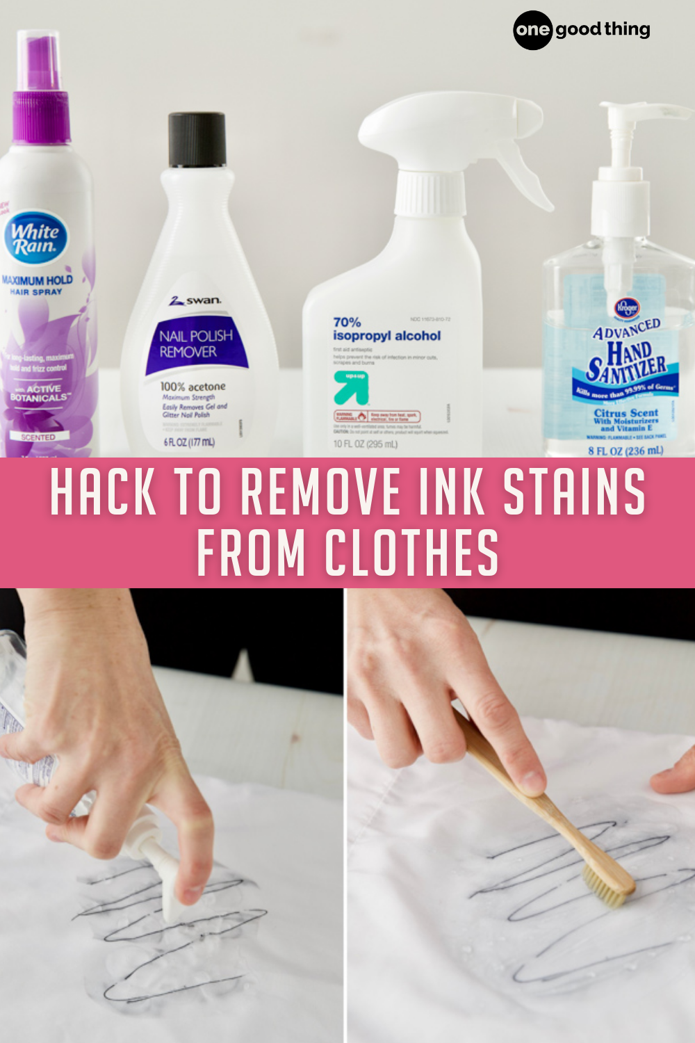 How To Remove Ink From Clothes And Get Ink Stains Out
