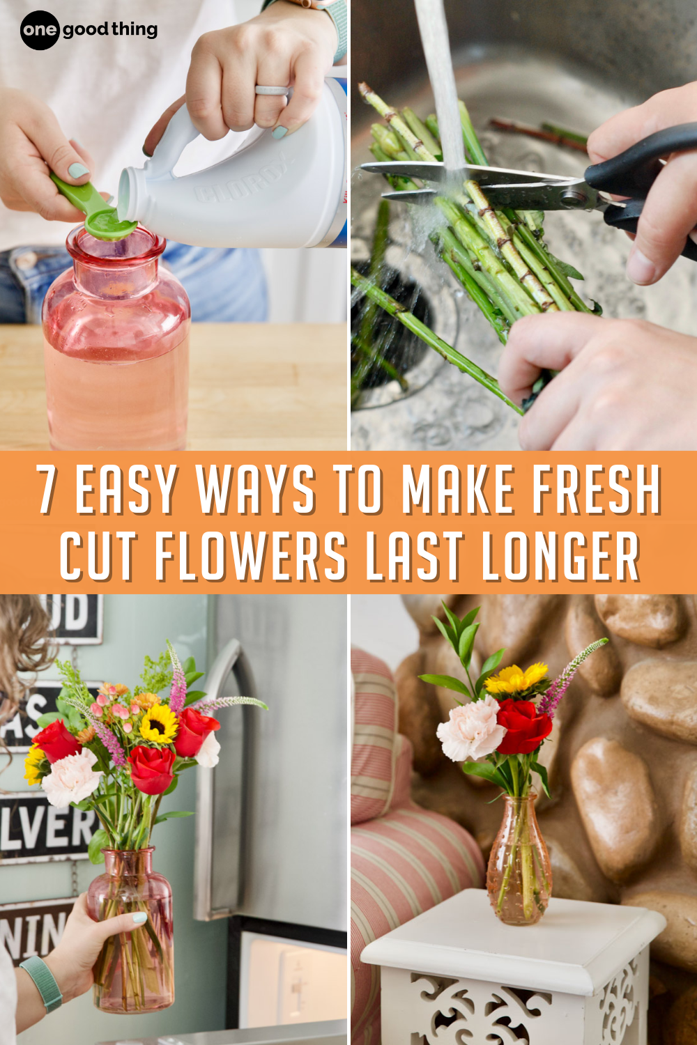 7 Easy Ways To Make Fresh Cut Flowers Last Longer