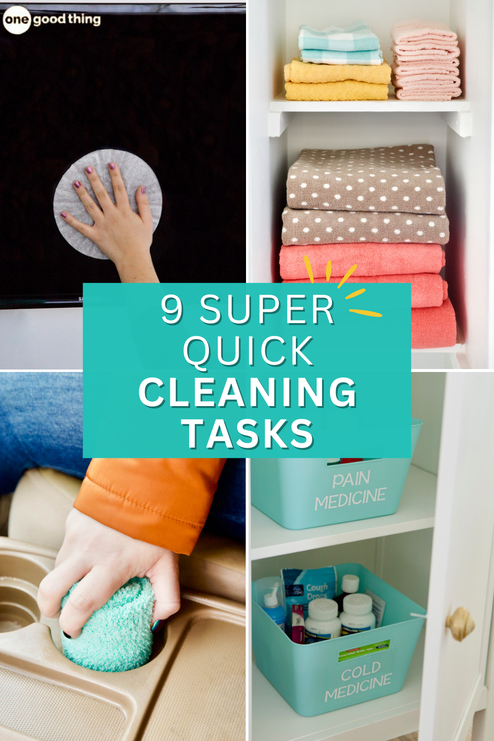9 Cleaning Tasks You Can Do In 30 Seconds