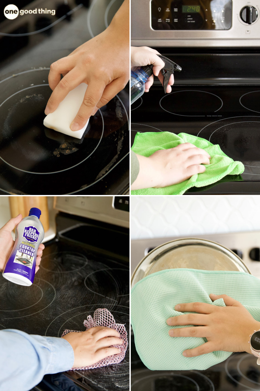 A Simple And Effective Way To Clean Your Glass Stovetop