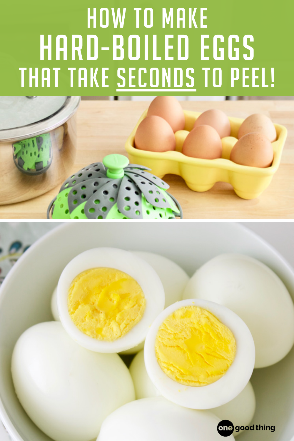 How To Steam Eggs (And Why It Makes Them Easy To Peel)