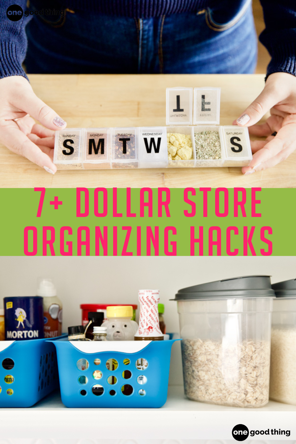 7 Brilliant Dollar Store Organizing Hacks For Your Kitchen
