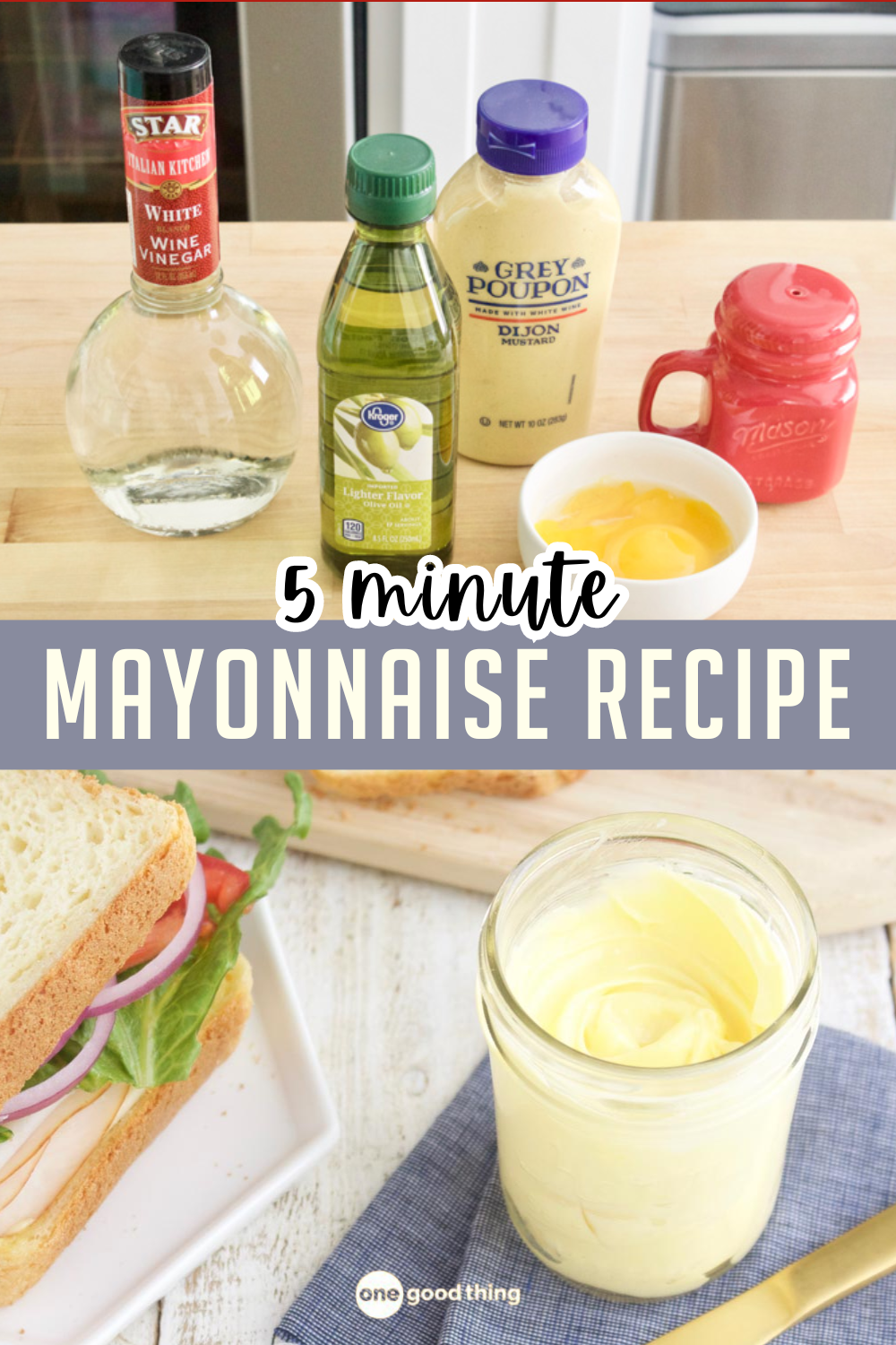 How To Make Mayonnaise: Easy Homemade Mayonnaise Recipe