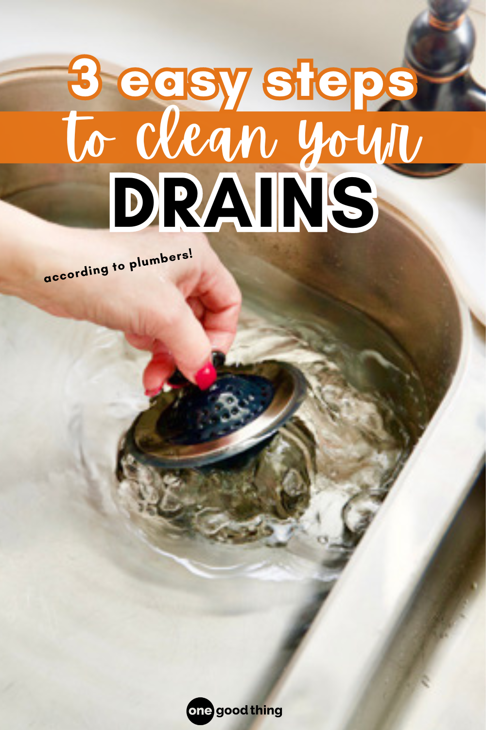 The 3-Step Plumbers' Trick To Keep Your Drains Clear